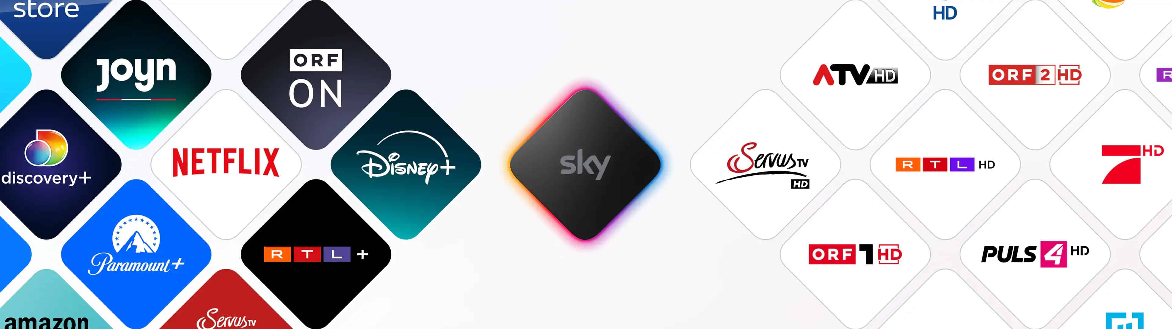 Sky TV - Free TV Channels um 12,50€ in Österreich
